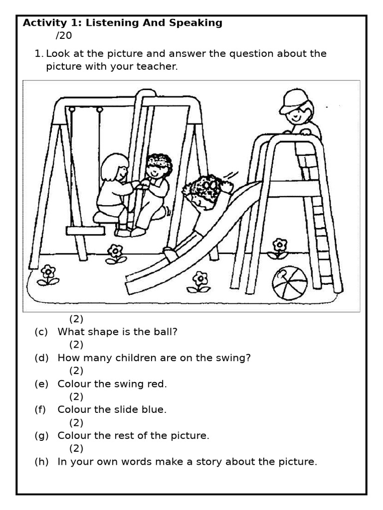 Grade 3 EFAL Activities Overview | PDF | Applied Linguistics | Human ...