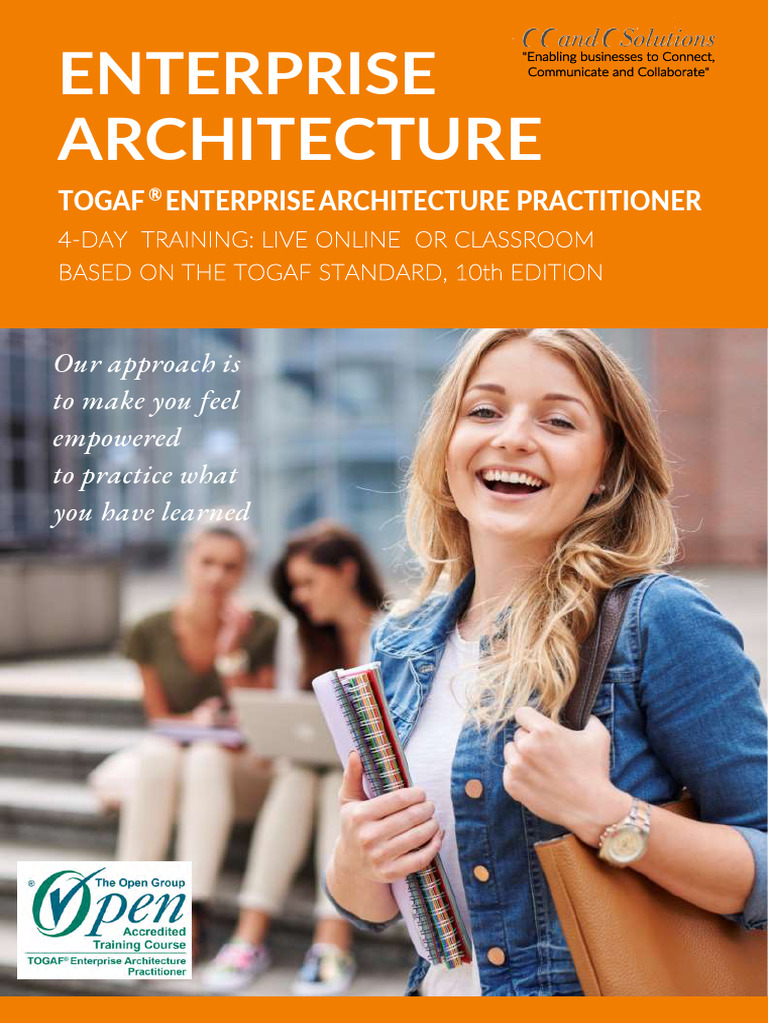TOGAF EAP Brochure-A4 | PDF | Enterprise Architecture | Business