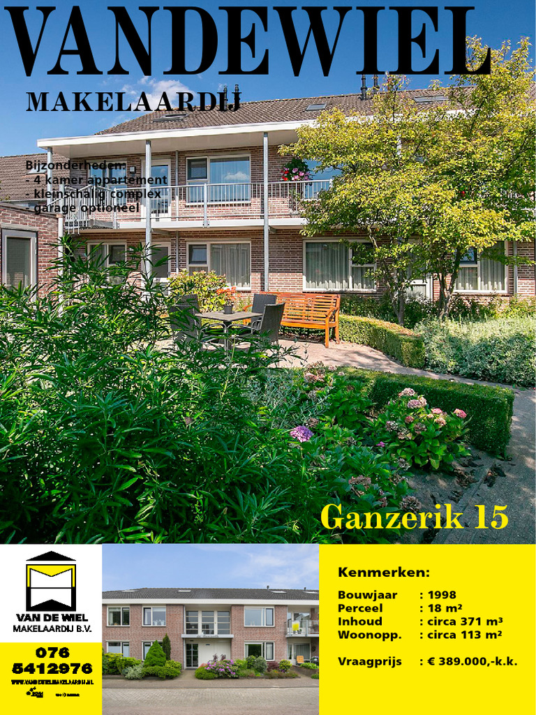 Ganzerik 15 - Prinsenbeek - Brochure - 12 - Web | PDF