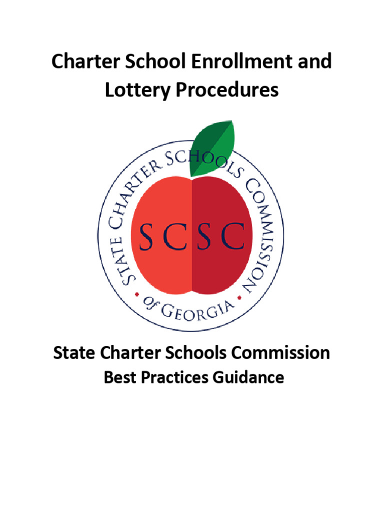 Charter School Enrollment and Lottery Procedures - Aug2016 | PDF ...