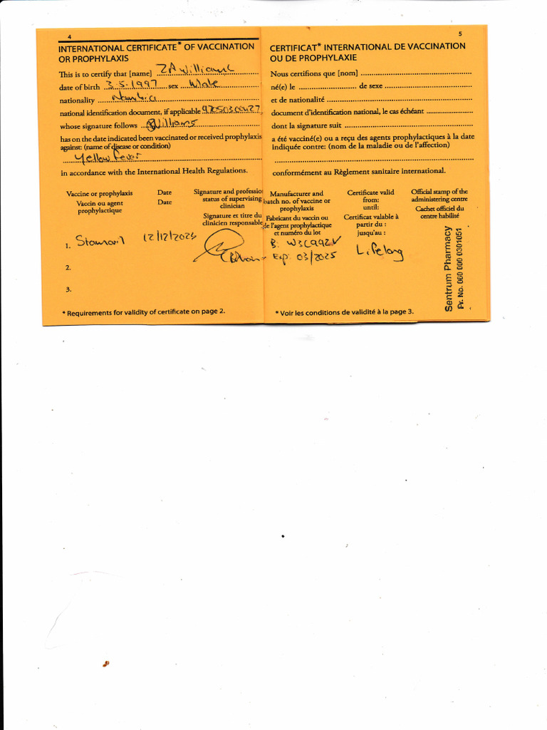 Zane-Yellow Fever Pg2 | PDF