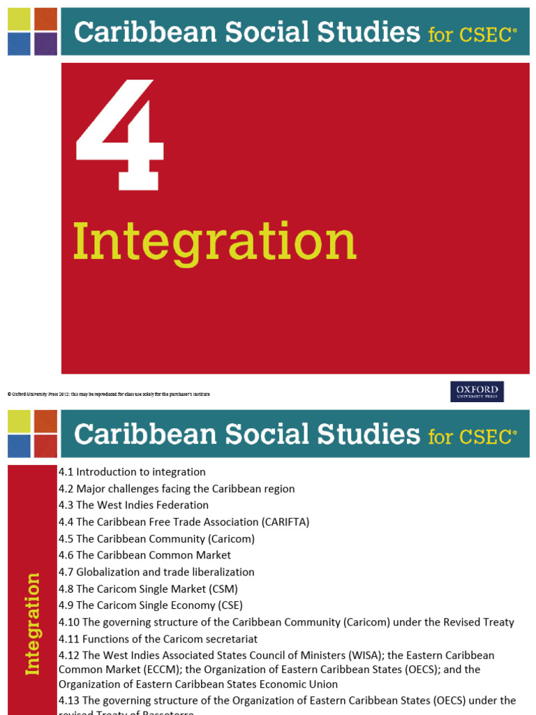 Regional Integration - Evening School | PDF | Economies
