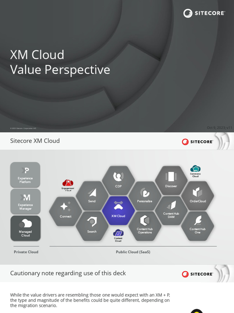 XM Cloud - Product Value Perspective.pptx | PDF | Cloud Computing ...