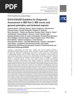 Mayo Endoscopic Scoring for UC | PDF