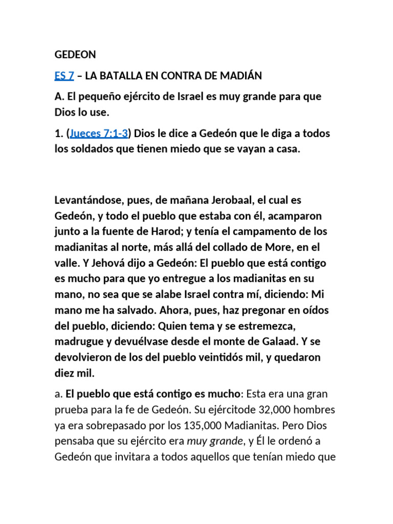 GEDEON | PDF | Religión y espiritualidad