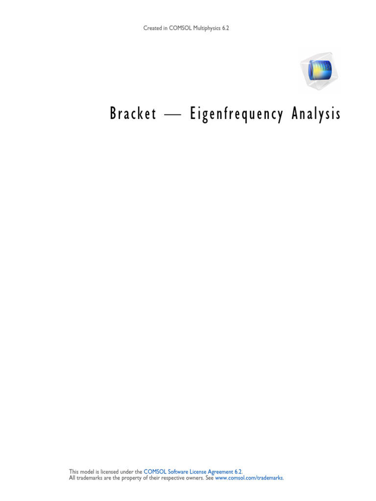 Acket Eigenfrequency | PDF | Stress (Mechanics) | Eigenvalues And Eigenvectors