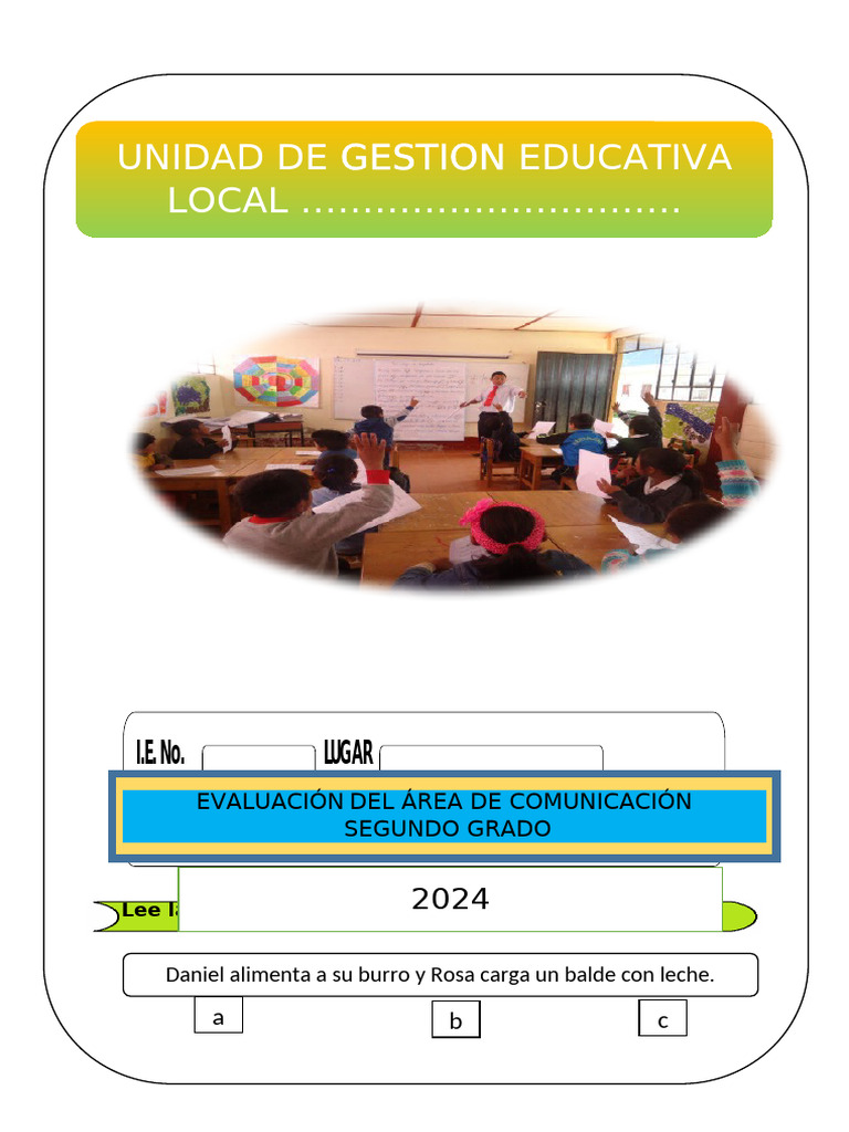 Examen Comunicacion 2 Pdf