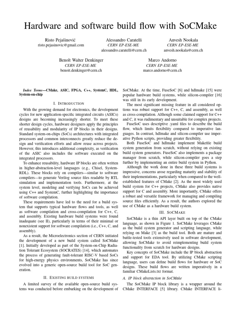 14 Hardware and Software Build-1 | PDF | System On A Chip | Library ...