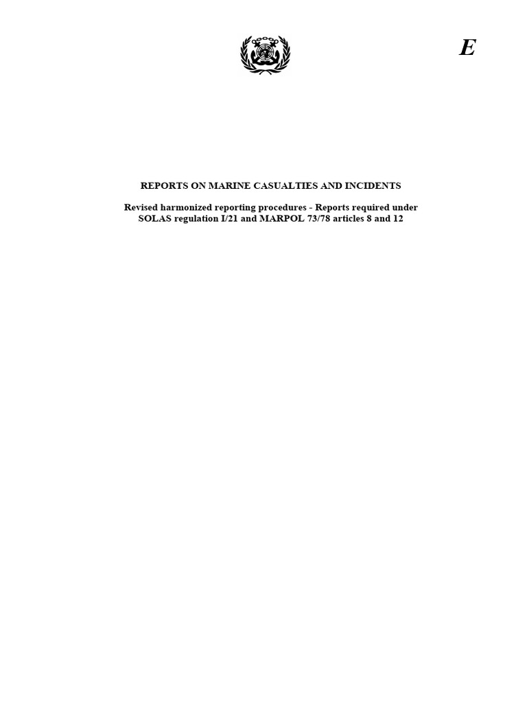 MSC Circ.953-MEPC Circ.372 | PDF | Ships | Water Transport