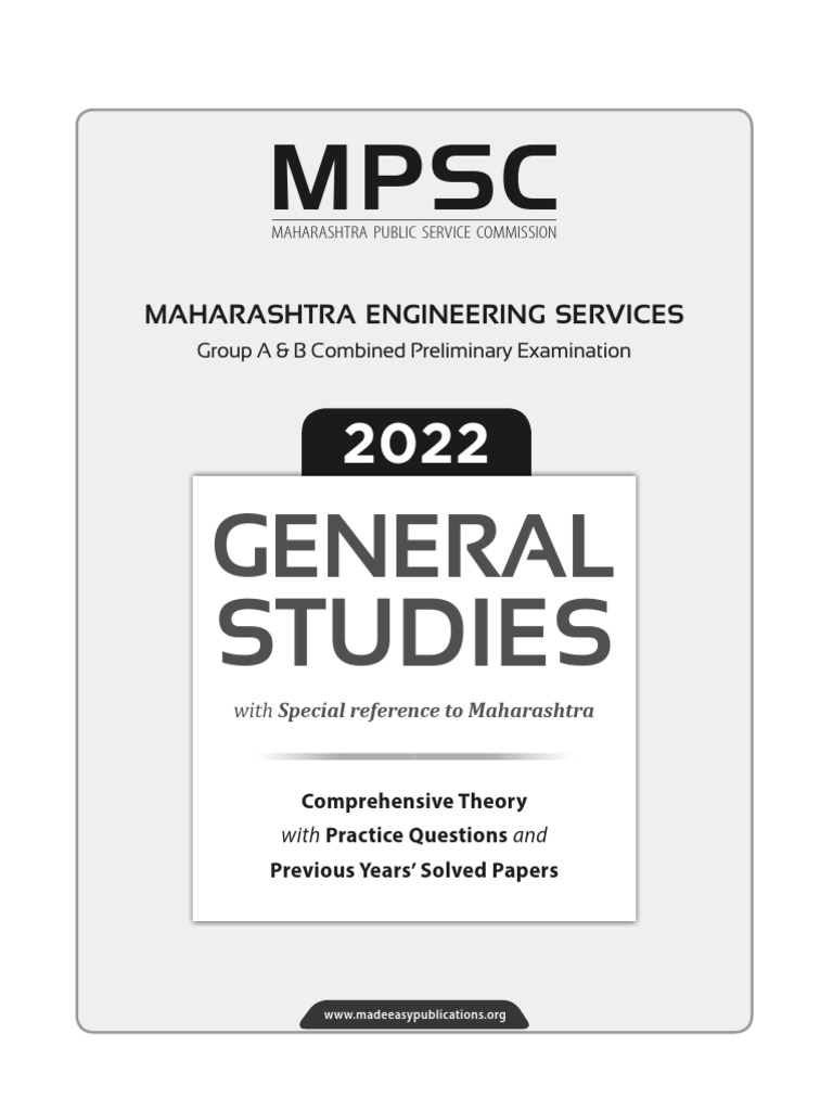 MPSC General Studies | PDF | Equator | Longitude
