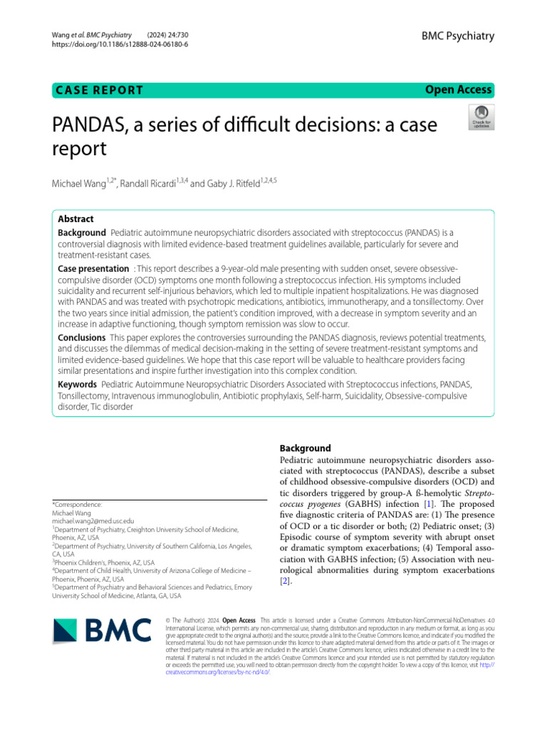 PANDAS | PDF | Causes Of Death | Epidemiology