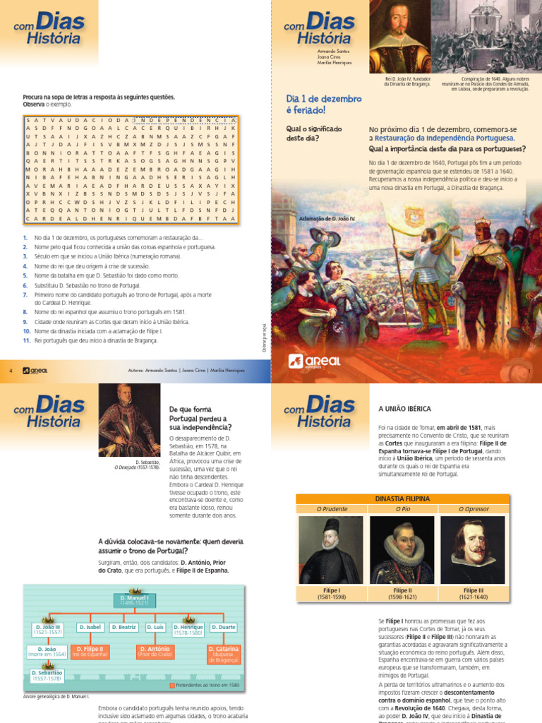 Ae 2ceb HGP Dias Com Historia 1dez Folheto | PDF | Portugal