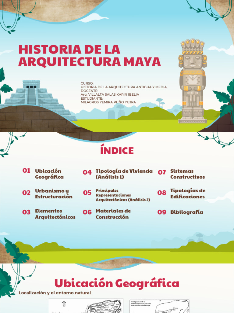 Historia de La Arquitectura Maya | PDF | Civilización maya