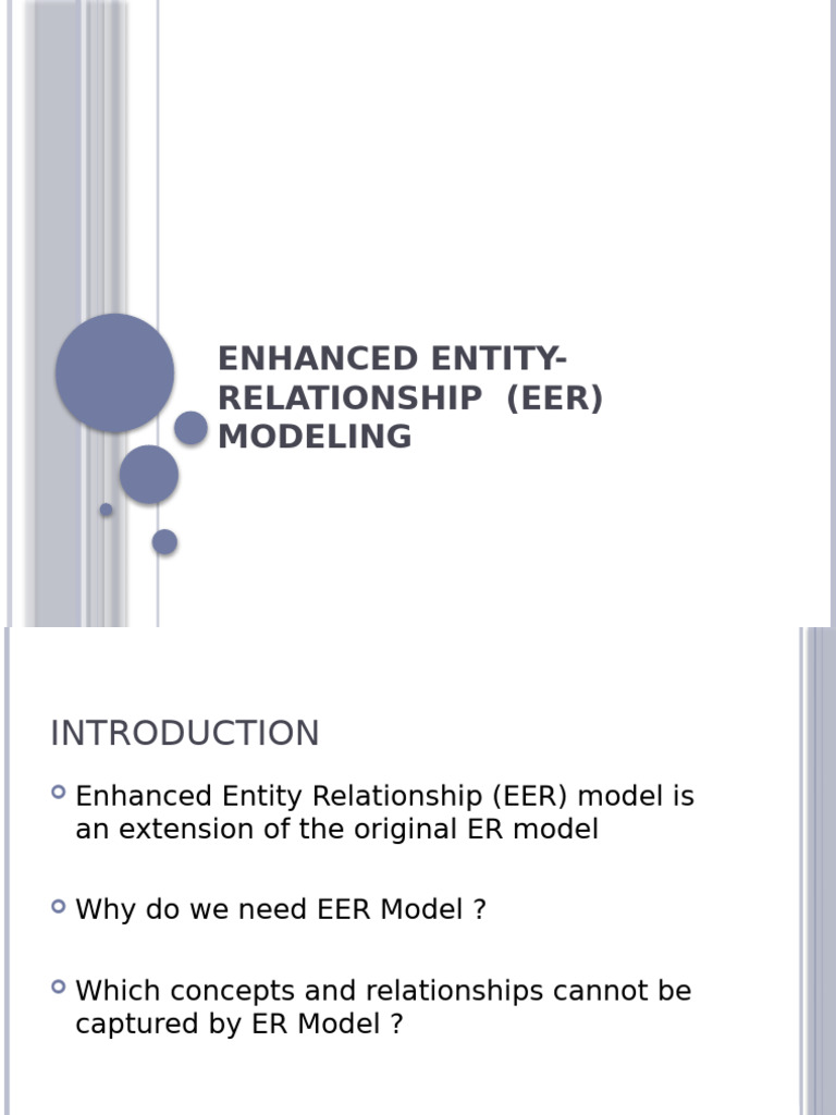 Eer Modelling Pdf Inheritance Object Oriented Programming Computer Programming