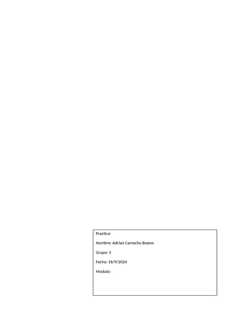 Practica Prueba | PDF