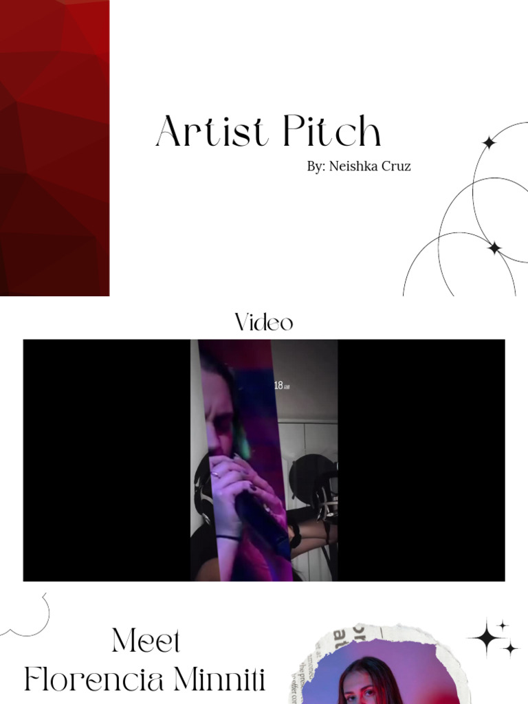 Neishka Cruz_Artist Pitch | PDF