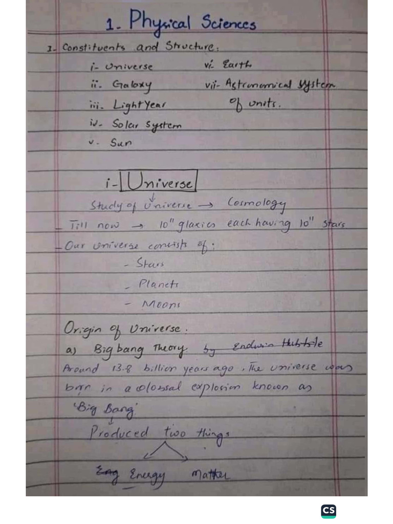 General Science and Ability (GSA) Short Notes by CSP Sobia Falak AC ...