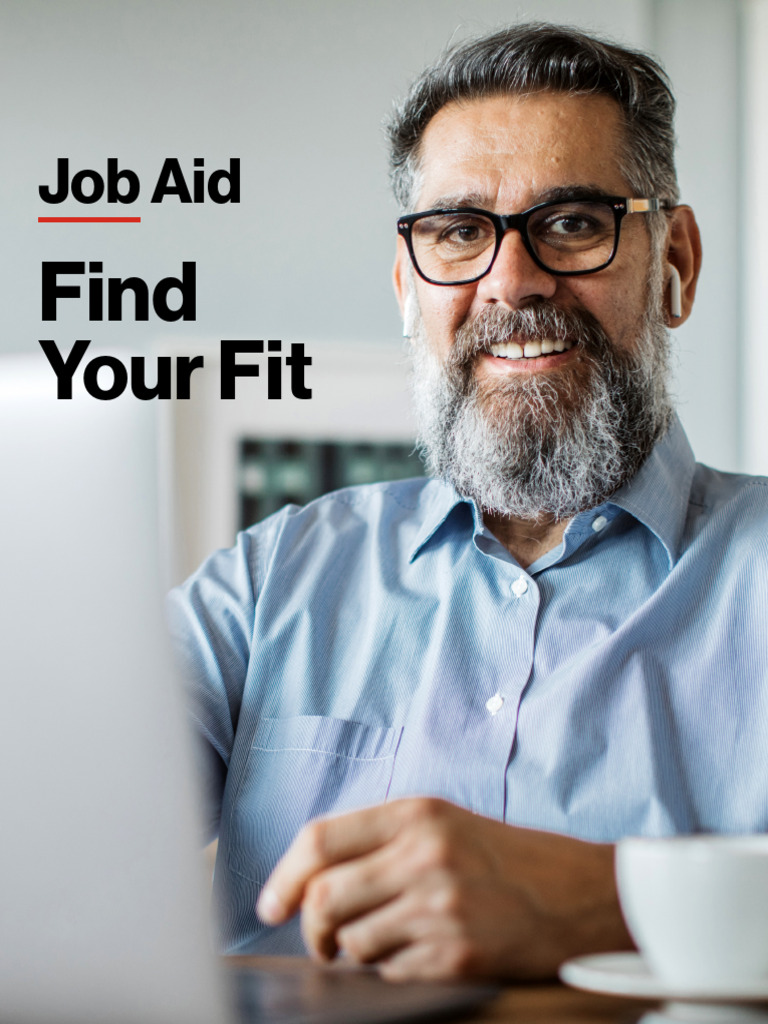 FindYourFit - Job Aid | PDF | Business | Private Sector