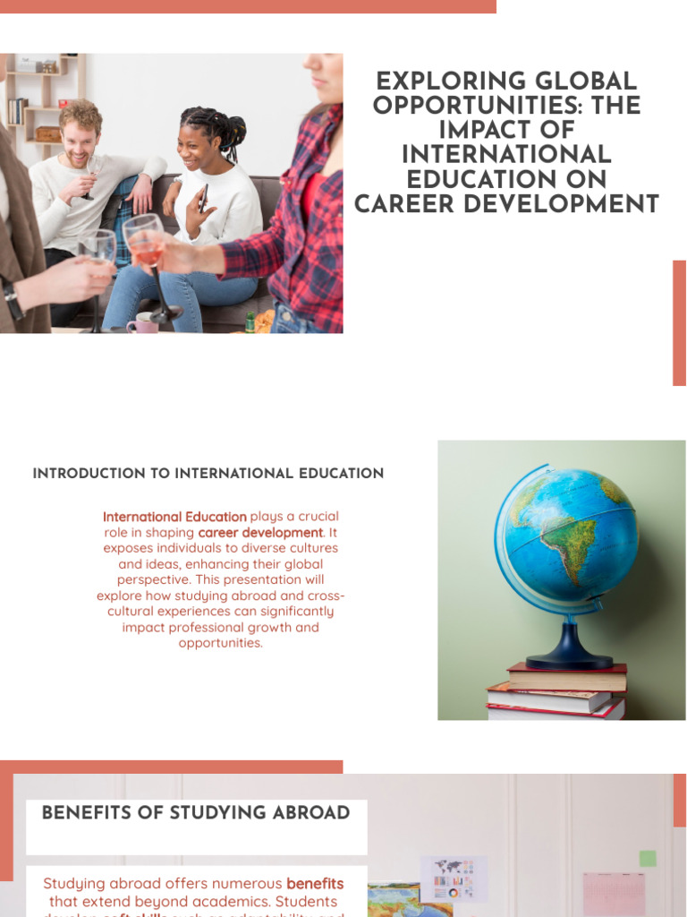 Slidesgo Exploring Global Opportunities The Impact of International ...