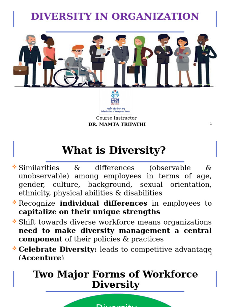2 Diversity in Organization | PDF | Discrimination | Disability