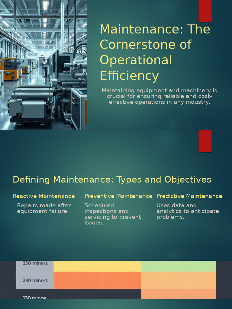 Maintenance The Cornerstone of Operational Efficiency | PDF | Business ...