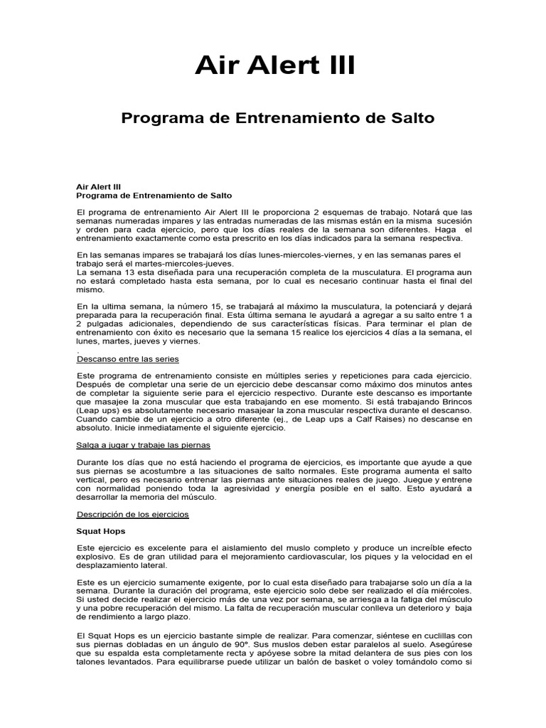 Air Alert 3 (Espa | PDF | Salud y bienestar
