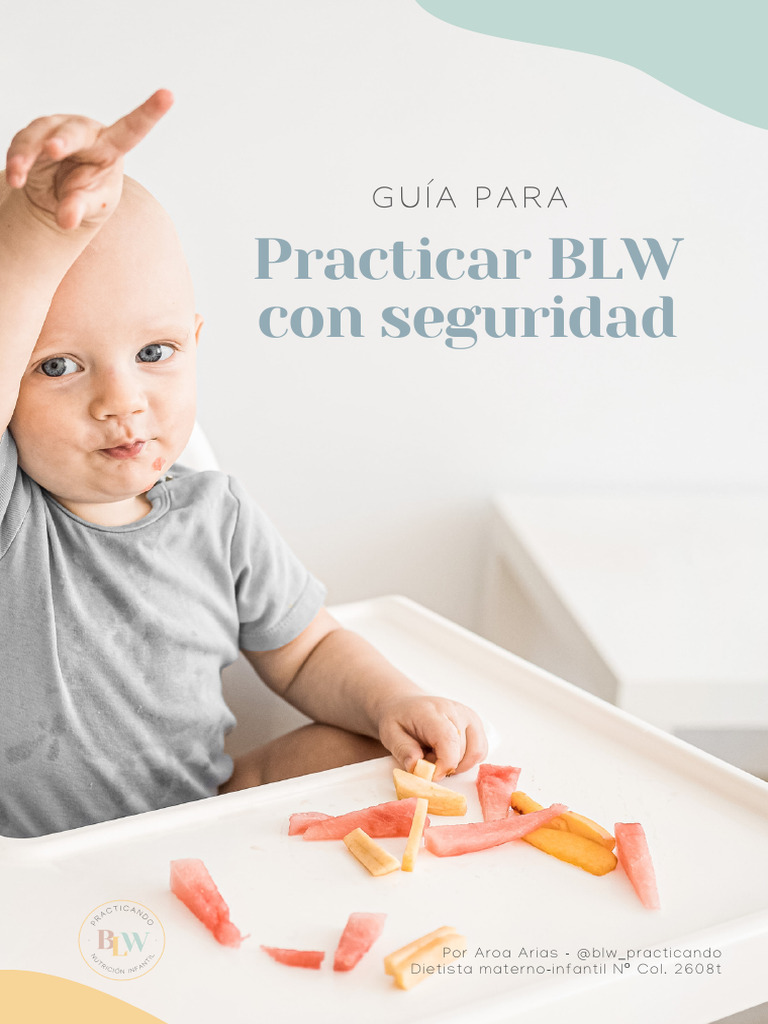Lead Guia para Practicar BLW Con Seguridad | PDF | Alimentos | sal