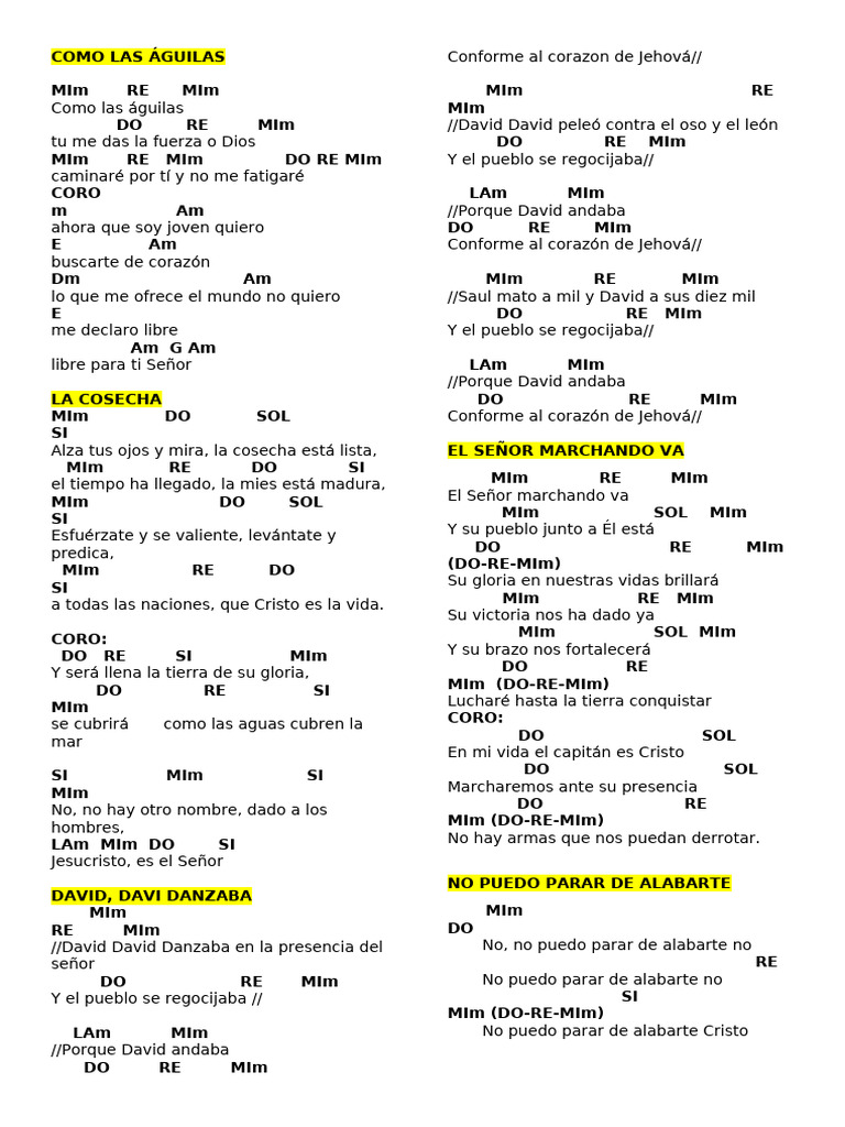 Acordes Mix | PDF