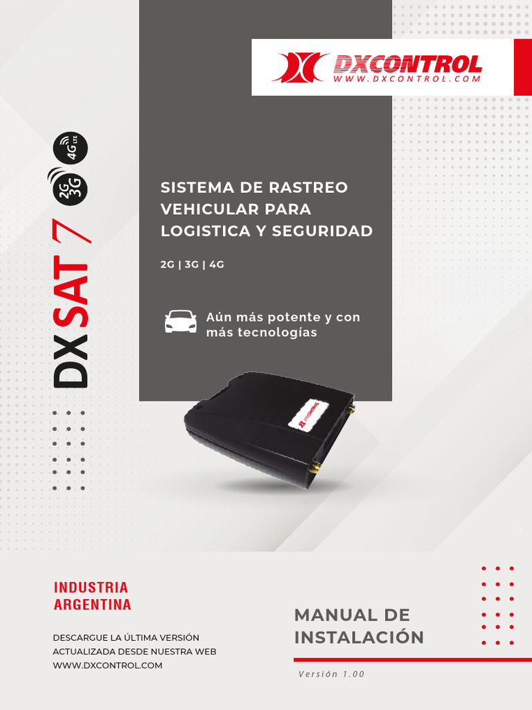 Manual Dx Sat 7 | PDF | 3 G | Telecomunicaciones móviles