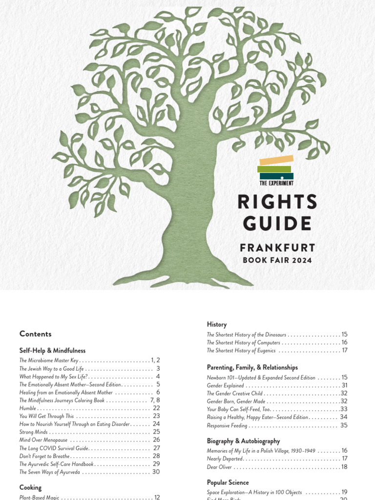 The Experiment's Nonfiction Rights Guide - Frankfurt Book Fair 2025 ...