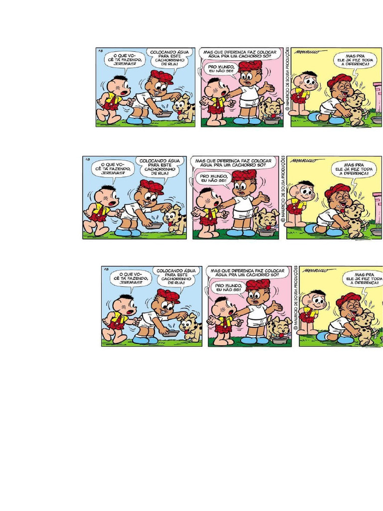 Tirinha Da Prova | PDF