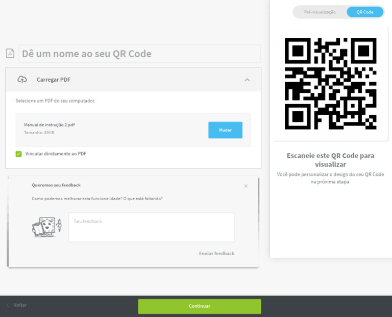 Criar QR Code para PDF | PDF