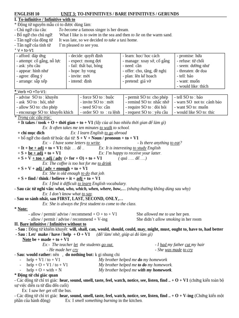 ENGLISH 10-UNIT 3 (1) | PDF