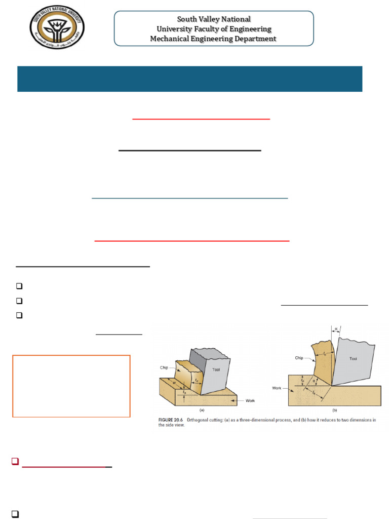 Lec 3 Theory of Chip Formation [Autosaved] | PDF | Shear Stress | Force