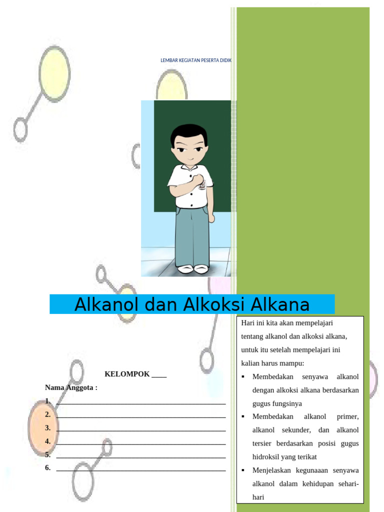 Perbedaan Alkanol dan Alkoksi Alkana | PDF