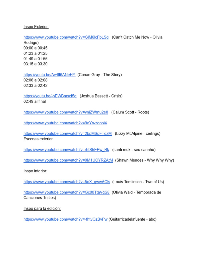 Inspo Exterior | PDF