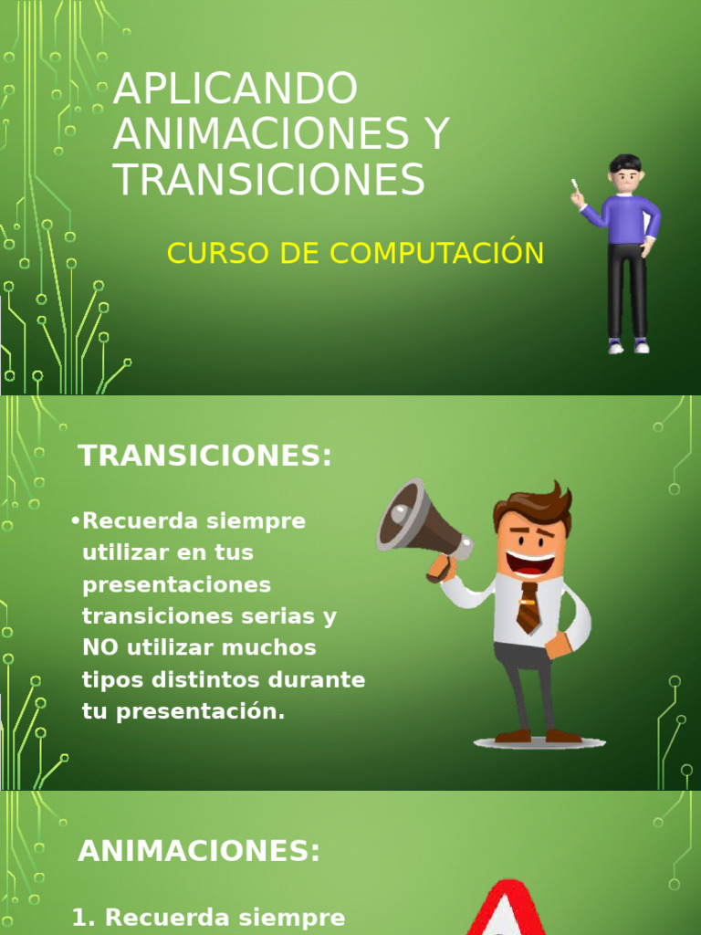 02 Aplicando Animaciones y Transiciones | PDF | Cocina, comidas y vino