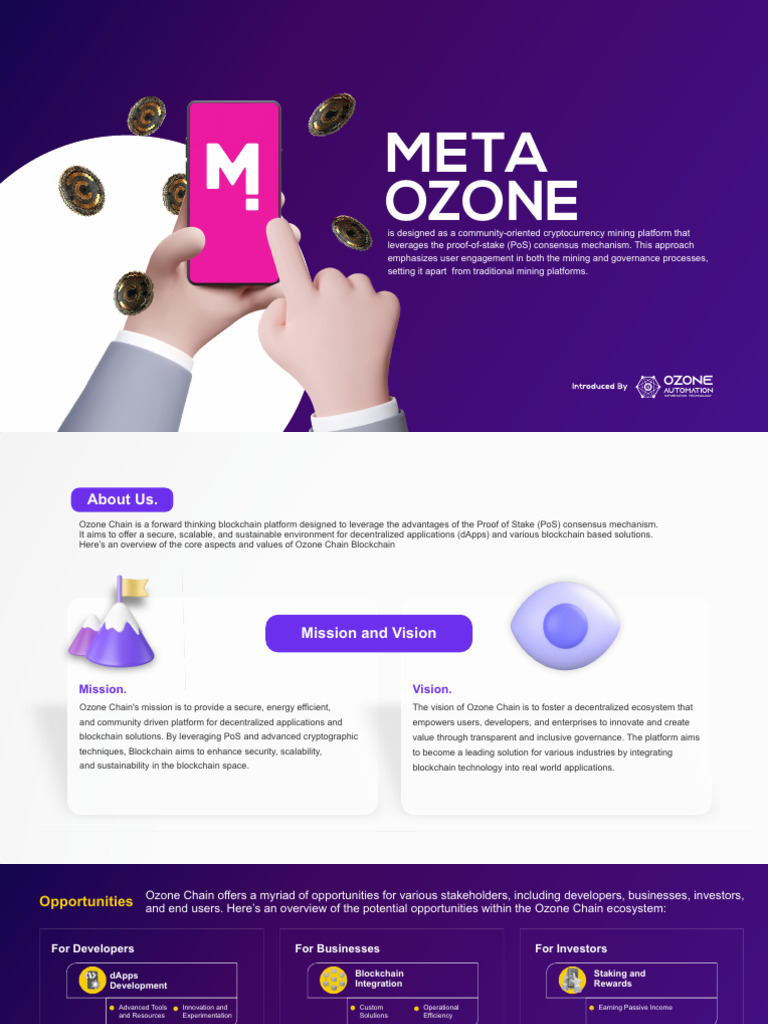 Meta Ozone 2.0 | PDF | Cryptocurrency