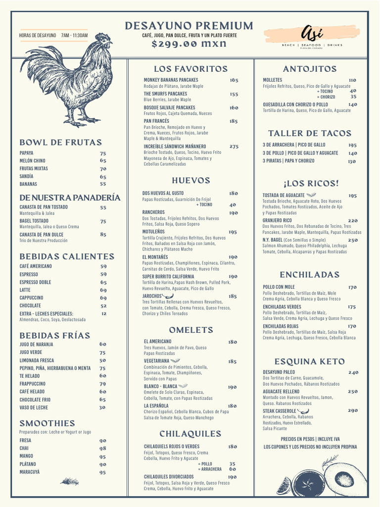 Desayuno PDC | PDF | Alimentos | Cocina