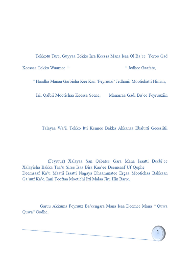 Leencichi Lamuu Sin Tuqu | PDF