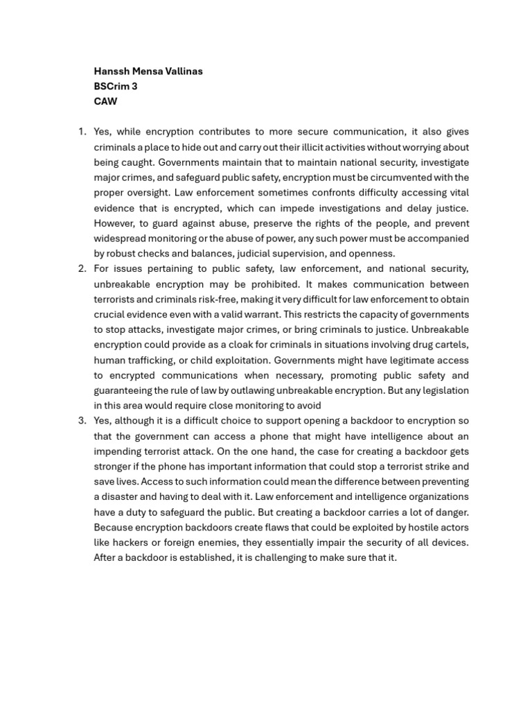 Crim CAW | PDF | Politics | Social Science