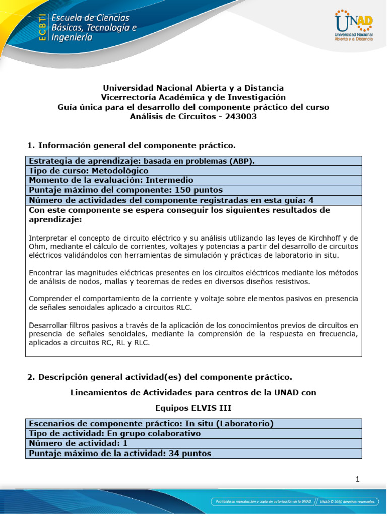 Guía para el desarrollo del componente práctico y rúbrica de evaluación - Unidad 4 - Fase 4 ...