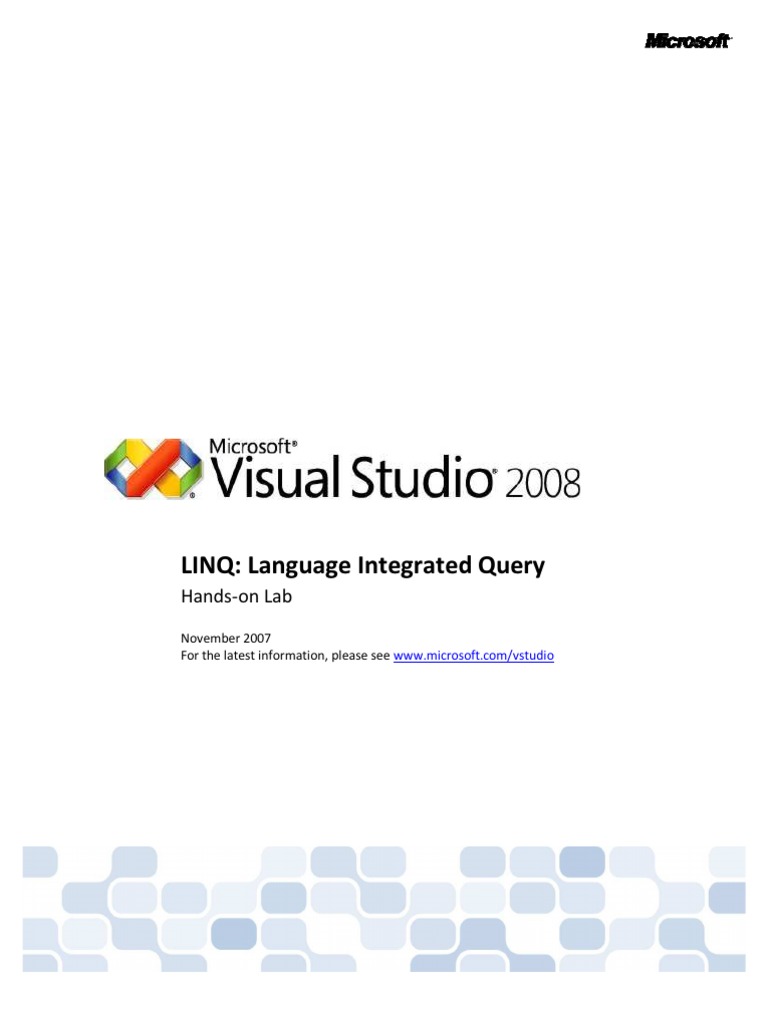 Linq Hands On Lab | PDF