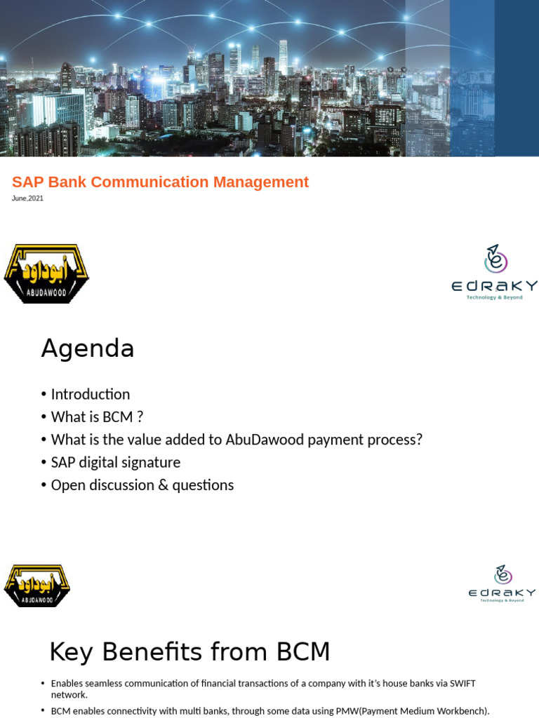 Abo Dawood BCM Overview | PDF | Computers