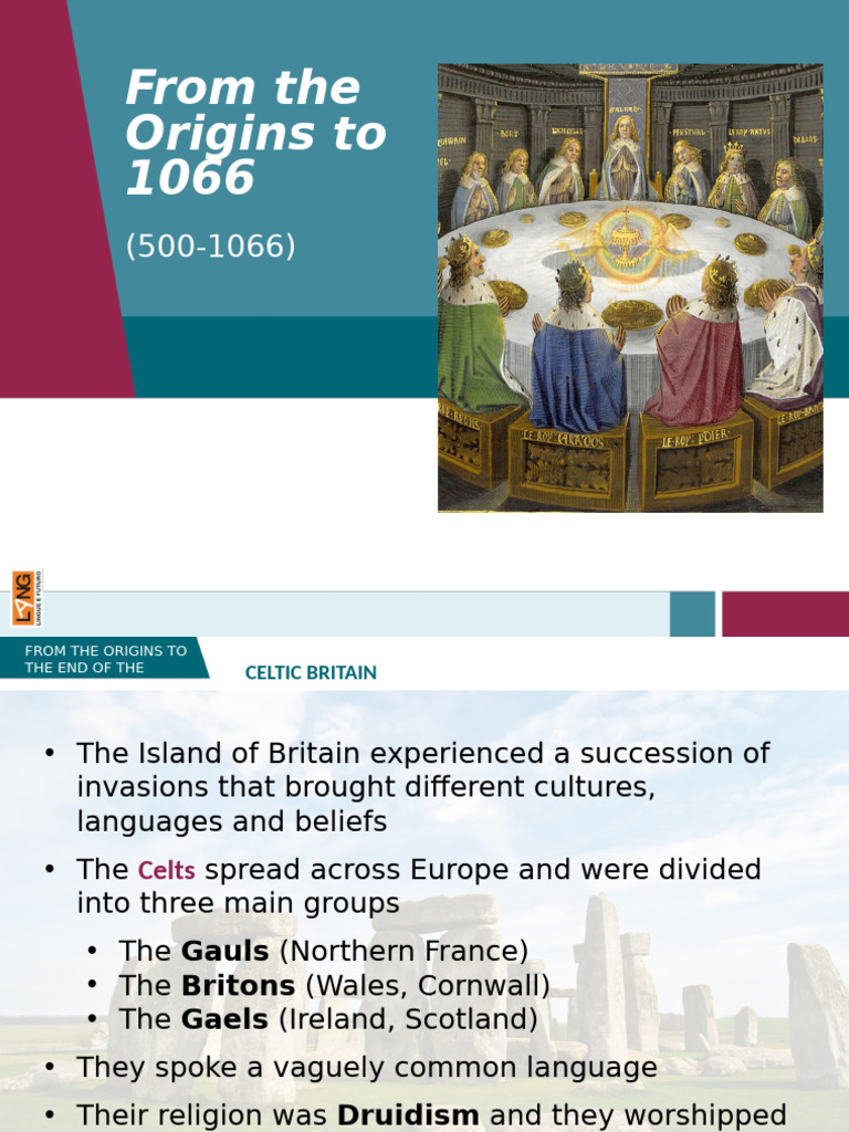 History of Britain: 500-1066 CE | PDF | Great Britain | Celtic Britons