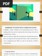 Barriers To Effective Communication PDF | PDF | Communication | Psychology