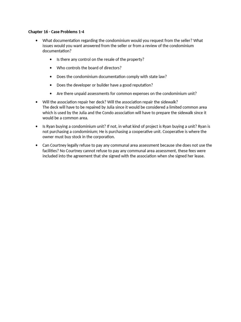 Chapter 16 case problems | PDF