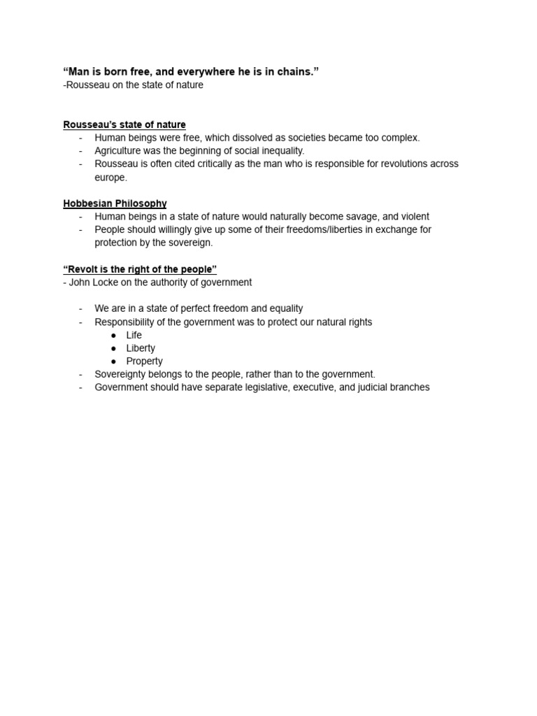 Enlightenment Philosophy & The U.S. Government | PDF