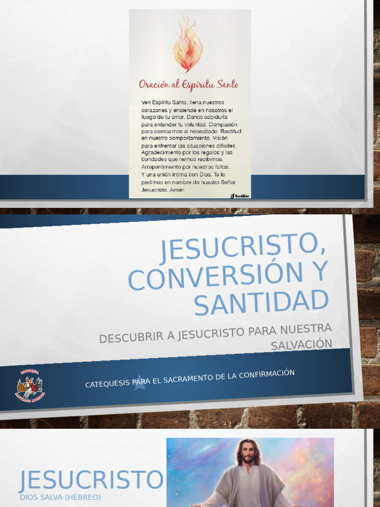 Jesucristo: Conversión y Santidad en Fe | PDF | Religión y espiritualidad