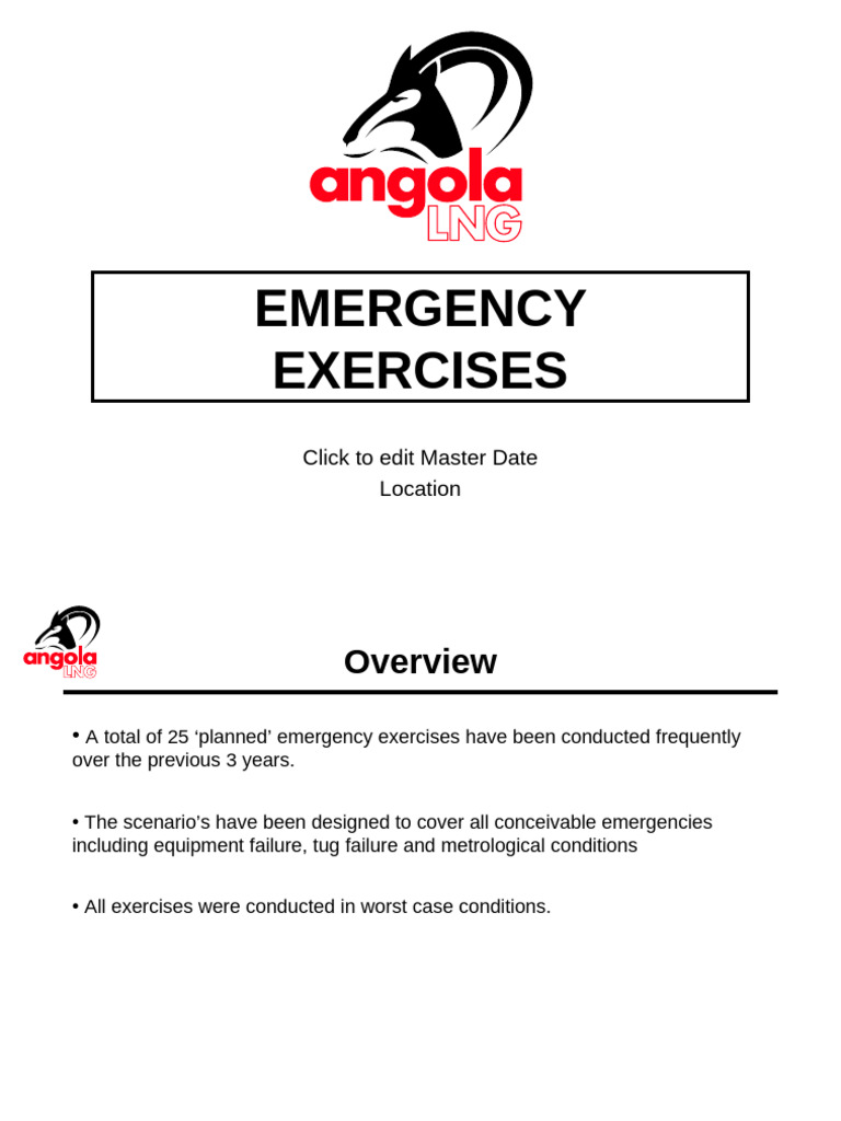 9 Emergency Exercises 2013 | PDF | Watercraft | Water Transport